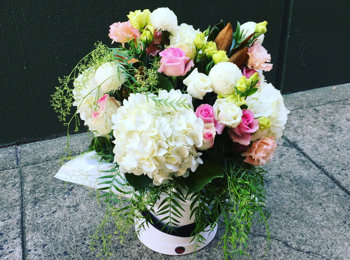 PINK Fancy Hat Box | QUEEN Glenferrie ROSE